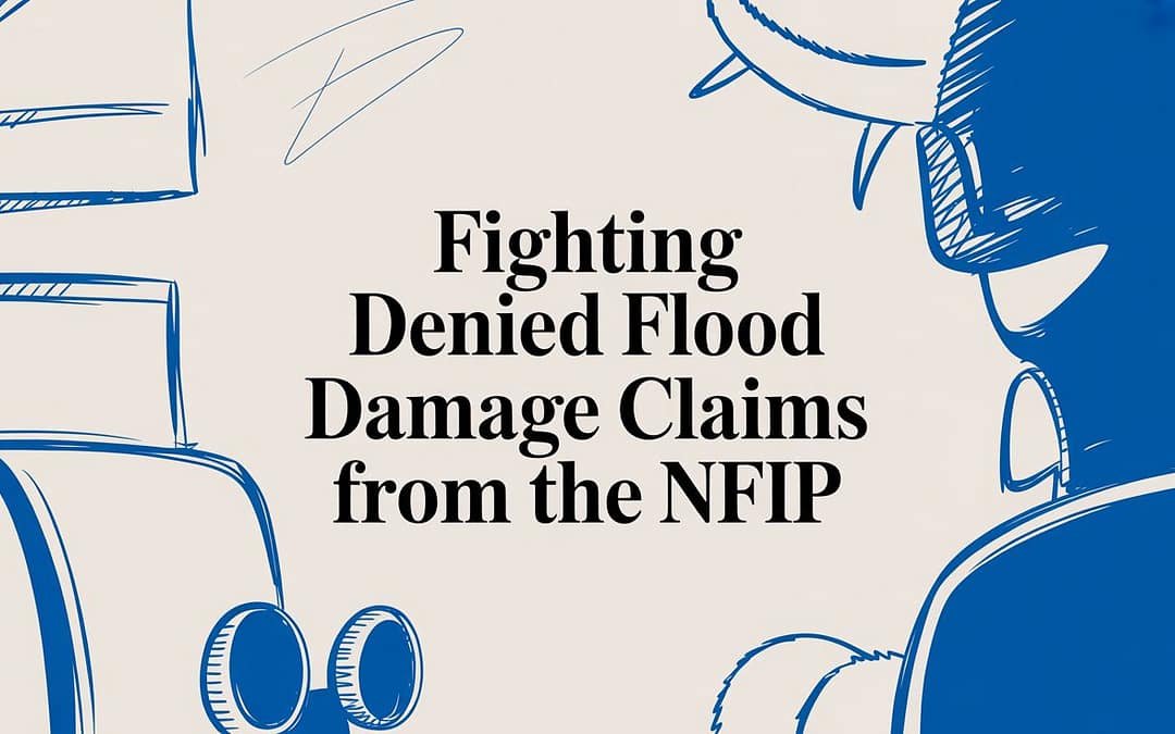 Fighting Denied Flood Damage Claims From the NFIP
